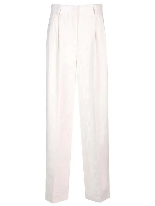 TOTEME Corduroy Trousers - White