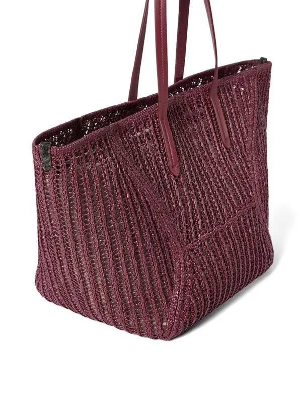 Brunello Cucinelli Rafia Tote Bag