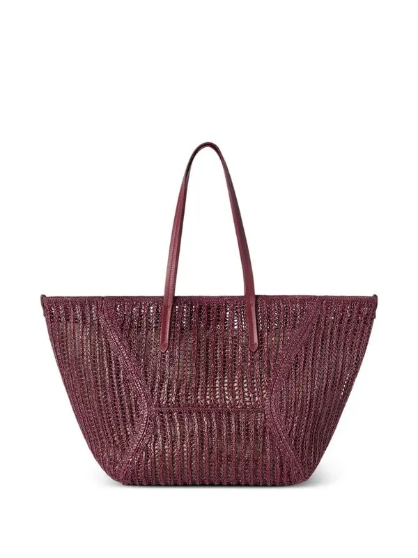 Brunello Cucinelli Rafia Tote Bag - Multicolor