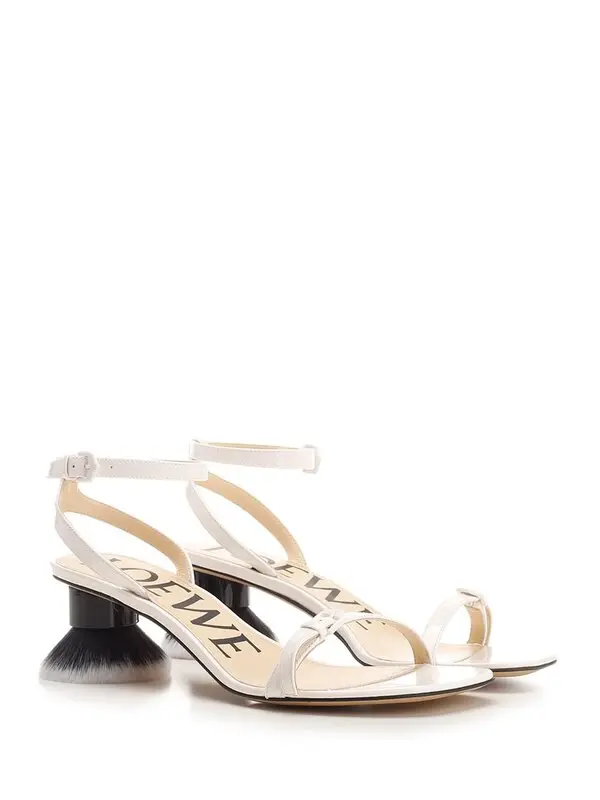 Loewe Petal Sandals - White