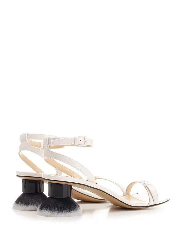 Loewe Petal Sandals - White