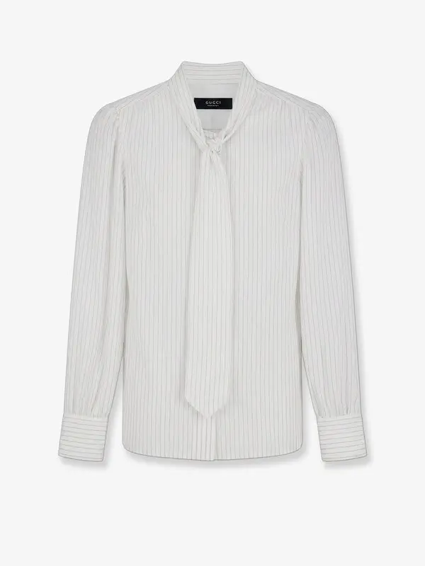 Gucci Striped Silk Shirt
