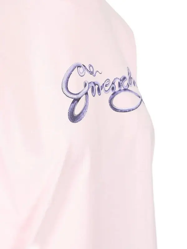 Givenchy Logo Printed Crewneck T-shirt - Multicolor