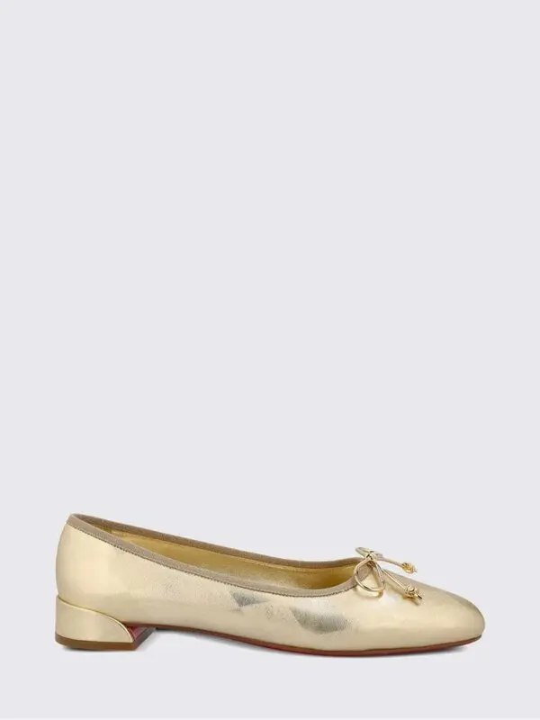 CHRISTIAN LOUBOUTIN Ballet Flat - Gold
