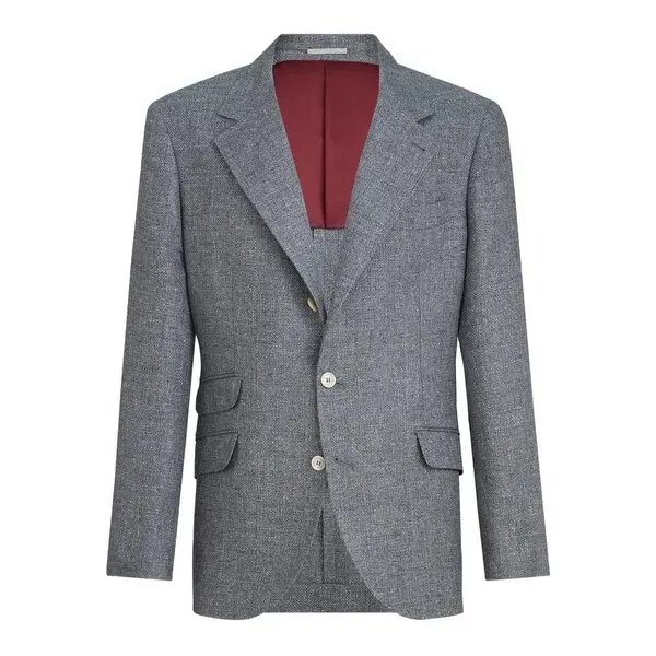 Brunello Cucinelli Grey Jackets Blazers
