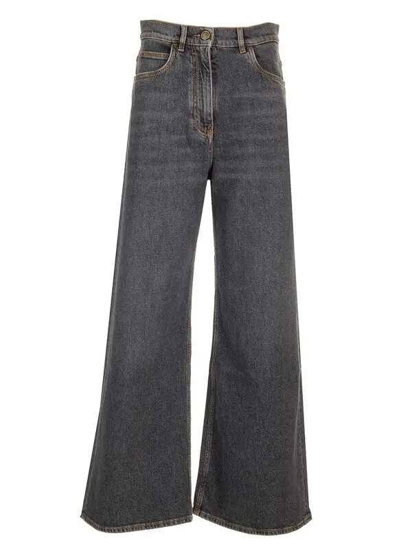 Etro Wide Leg Jeans