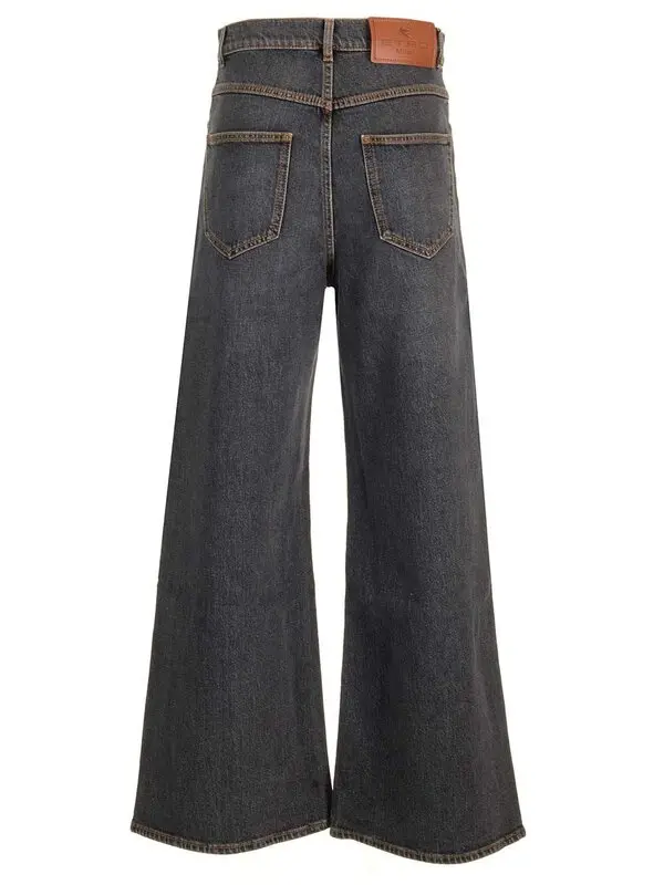 Etro Wide Leg Jeans
