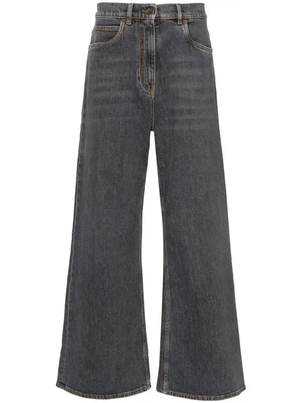Etro Wide Leg Jeans