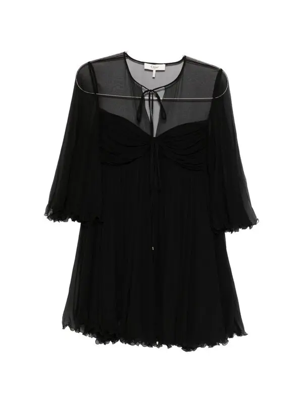 Chloé Silk Mini Dress