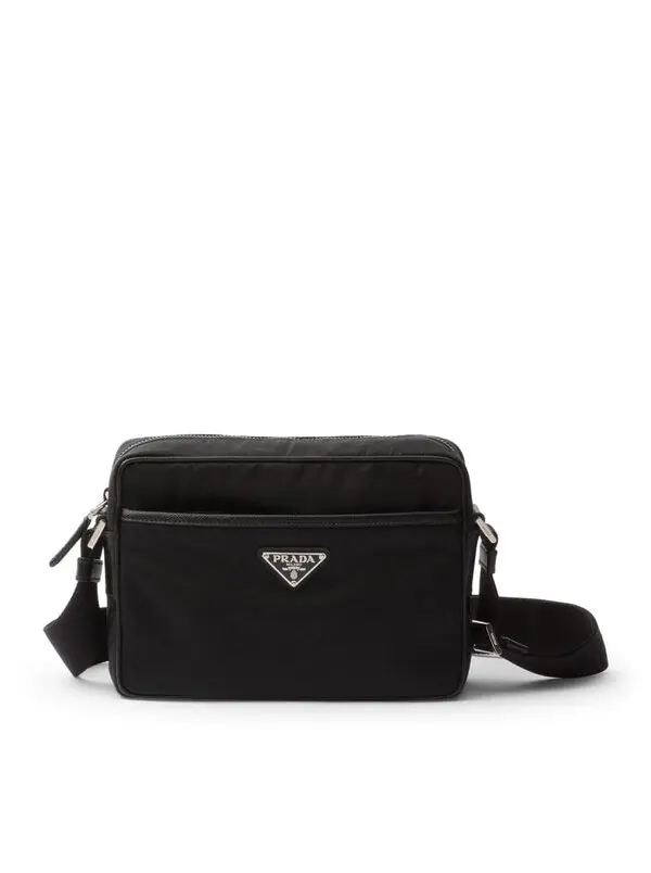 Prada Shoulder Bag In Re-nylon And Saffiano