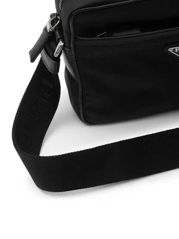 Prada Shoulder Bag In Re-nylon And Saffiano