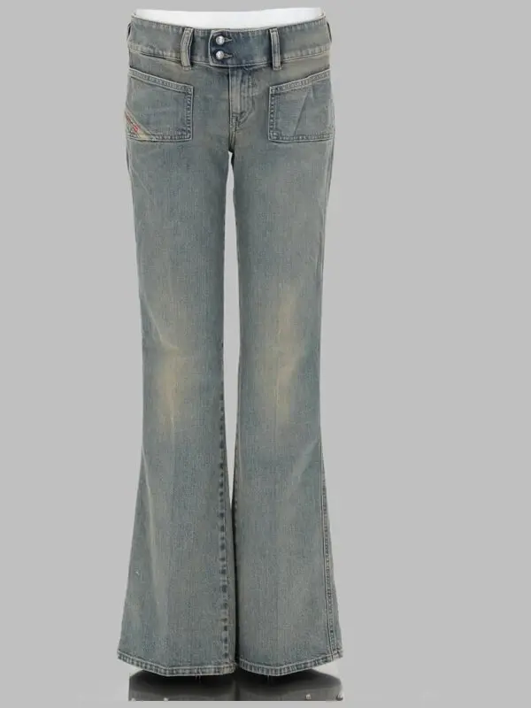 DIESEL® D-hush Bootcut Jeans - Blue
