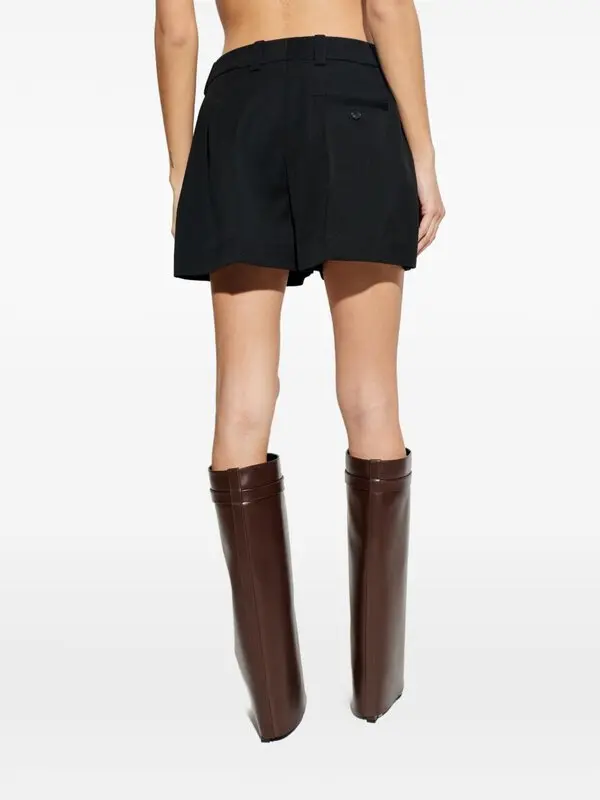 Givenchy Wool Pleated Shorts