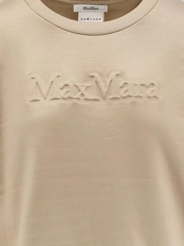 Max Mara Silk And Cotton Blend Berma Sweatshirt