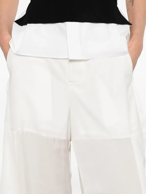 Sacai Wool Trousers