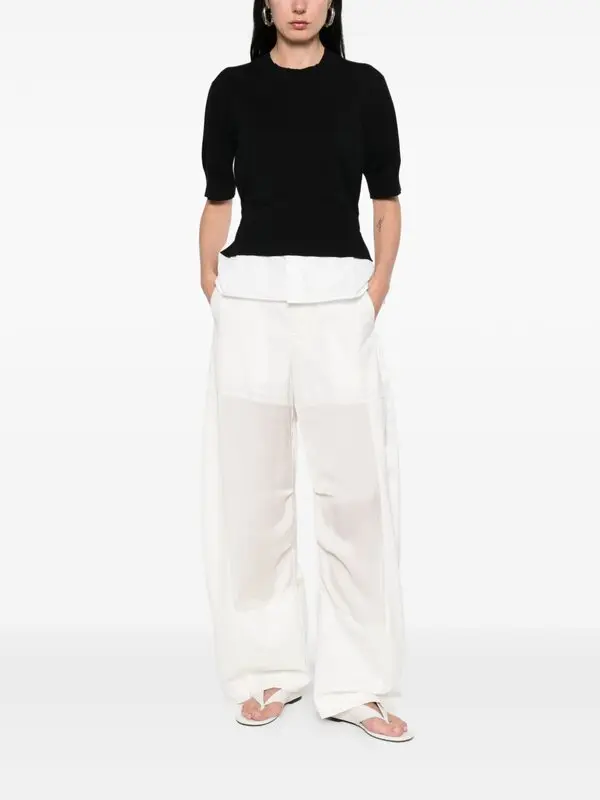 Sacai Wool Trousers