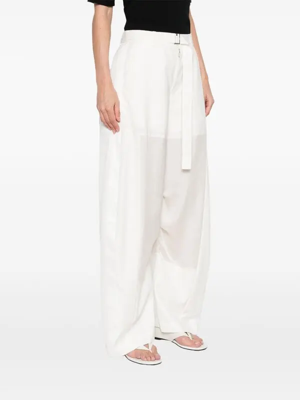 Sacai Wool Trousers - Multicolor