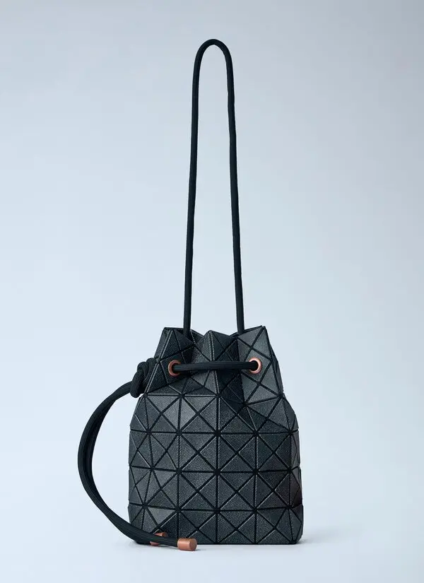 Issey Miyake Wring Denim Drawstring Bag - Gray
