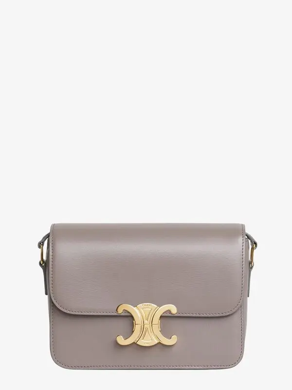 Celine Teen Triomphe Leather Crossbody Bag - Multicolor