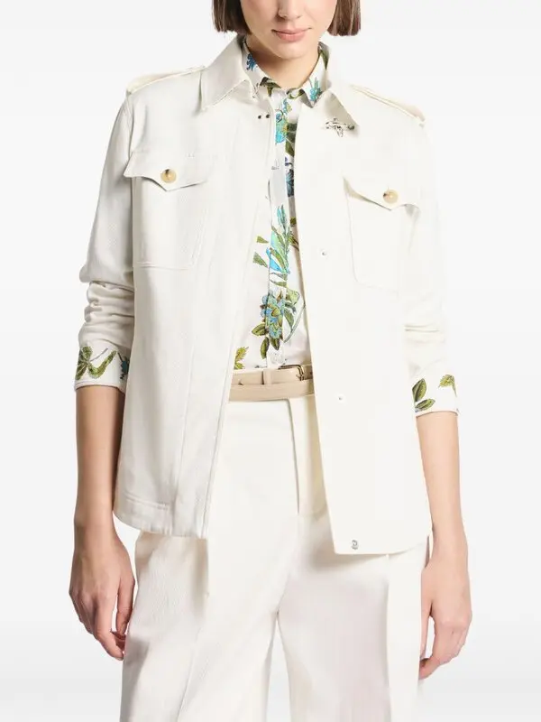 FAY Cotton-blend Shirt Jacket - Multicolor
