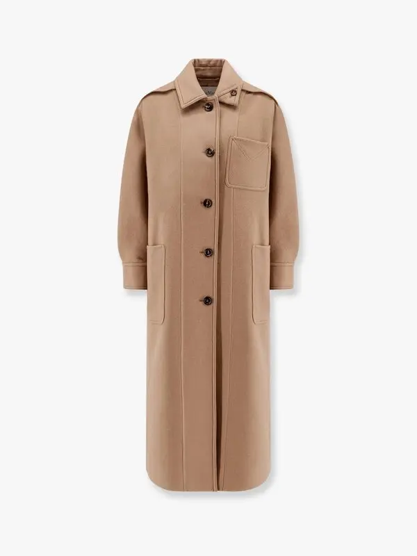 Max Mara Aldo 134 Sfilata Wool And Cashmere Coat - Multicolor