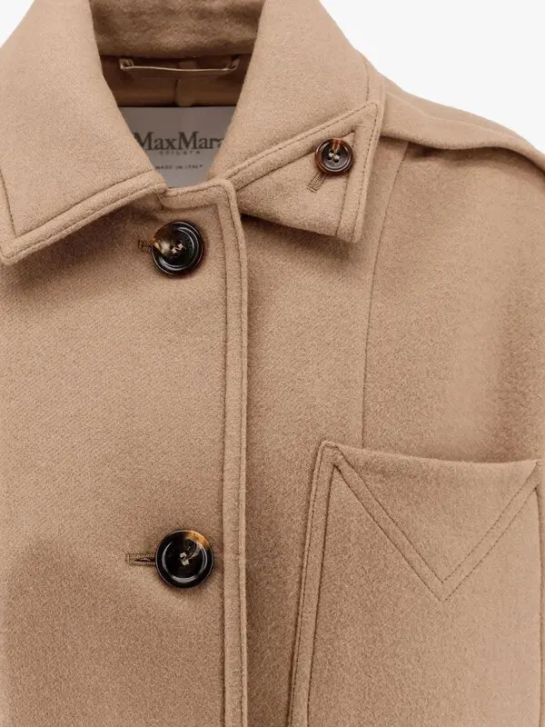 Max Mara Aldo 134 Sfilata Wool And Cashmere Coat - Multicolor