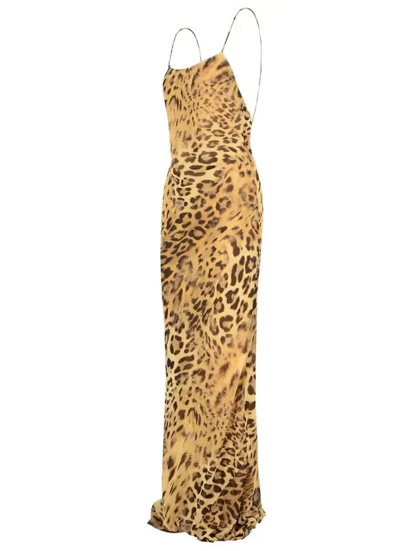 Andamane Beige Polyester Dress