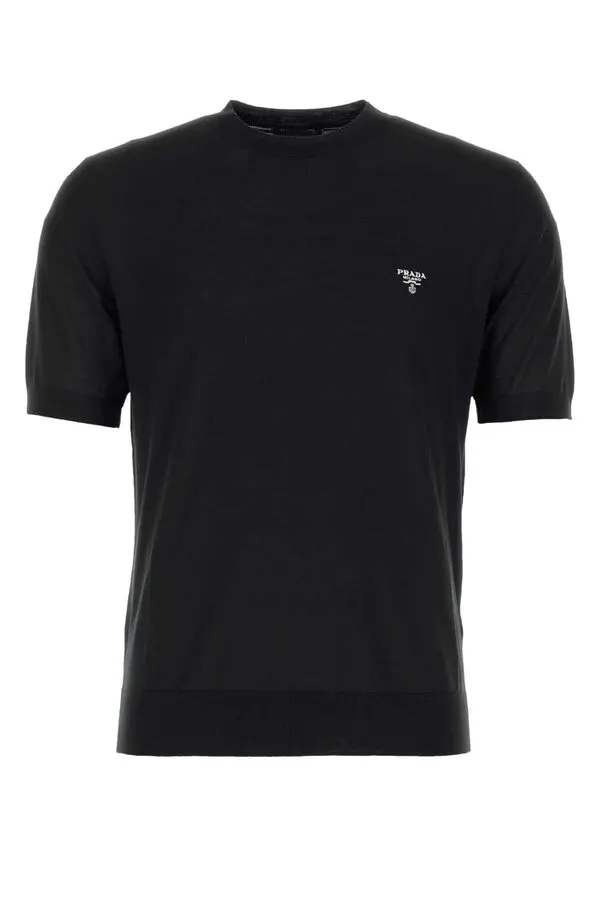 Prada Wool T-shirt - Black