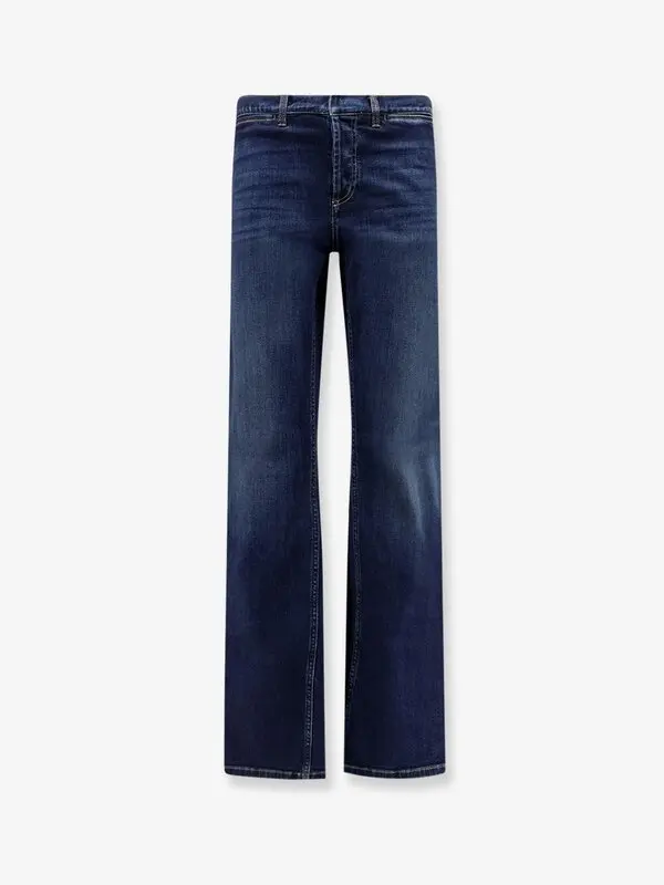 Gucci Denim Jeans With Nastro Web Profiles - Blue