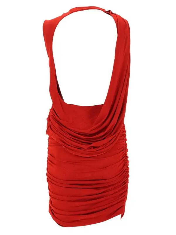 Magda Butrym Draped Mini Dress