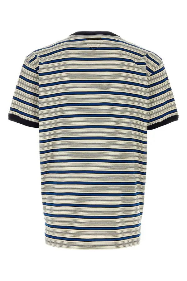 Prada Embroidered Cotton T-shirt