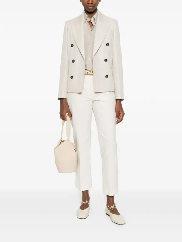Brunello Cucinelli Linen Double-breasted Jacket