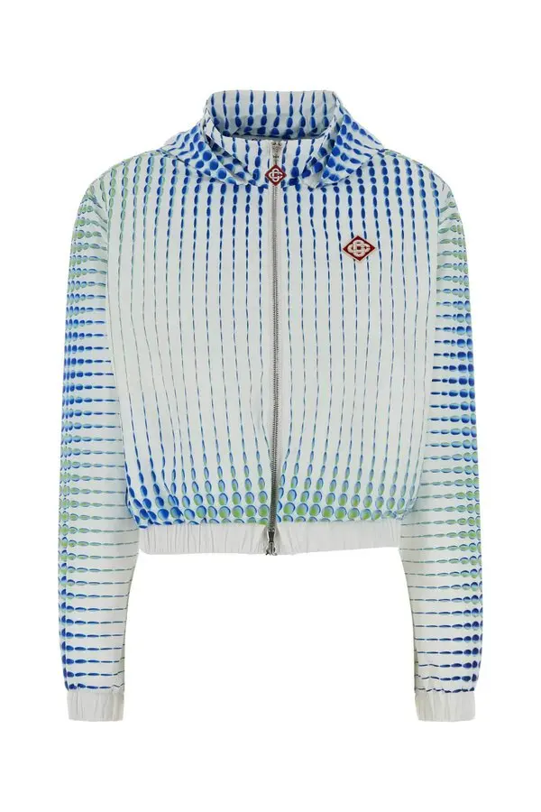 Casablanca Printed Taffeta Jacket - Multicolor