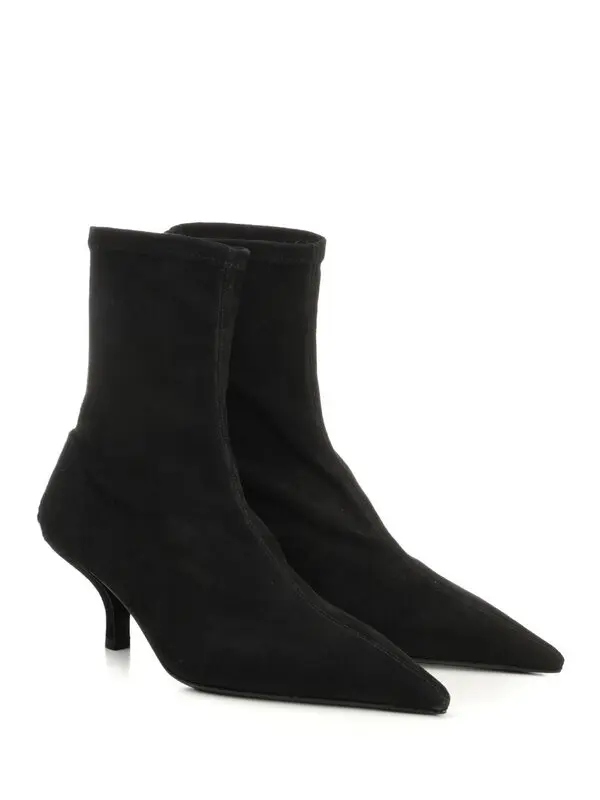 TOTEME Suede Heeled Boots