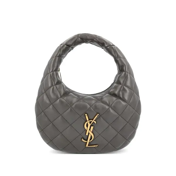 Saint Laurent Grey Tote Bags
