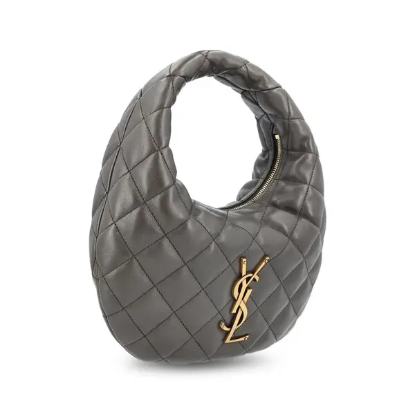 Saint Laurent Grey Tote Bags