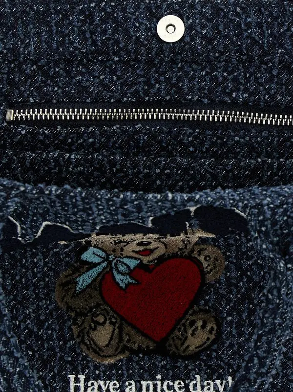 GANNI Small 'bear' Shopping Bag