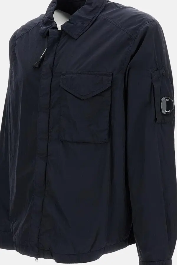 C.P. COMPANY Chrome-r Zipped Lens Overshirt