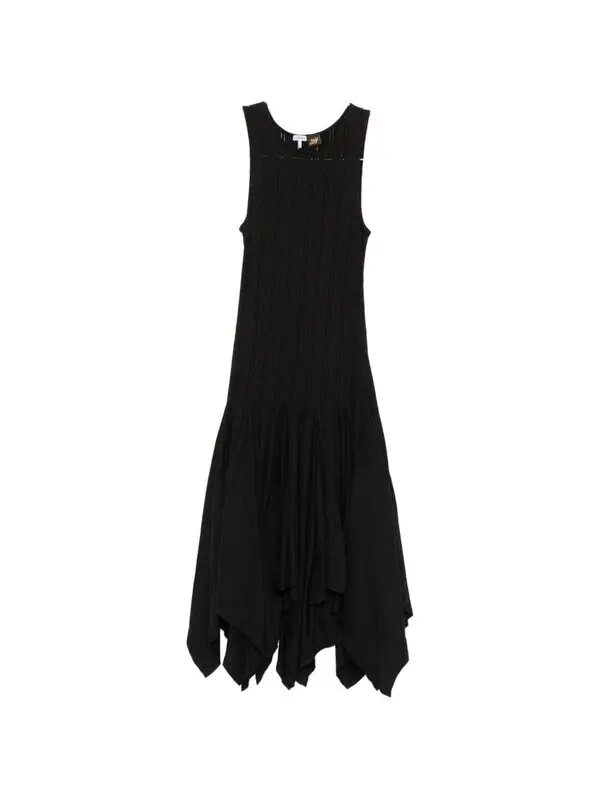 Loewe Cotton Long Dress - Multicolor