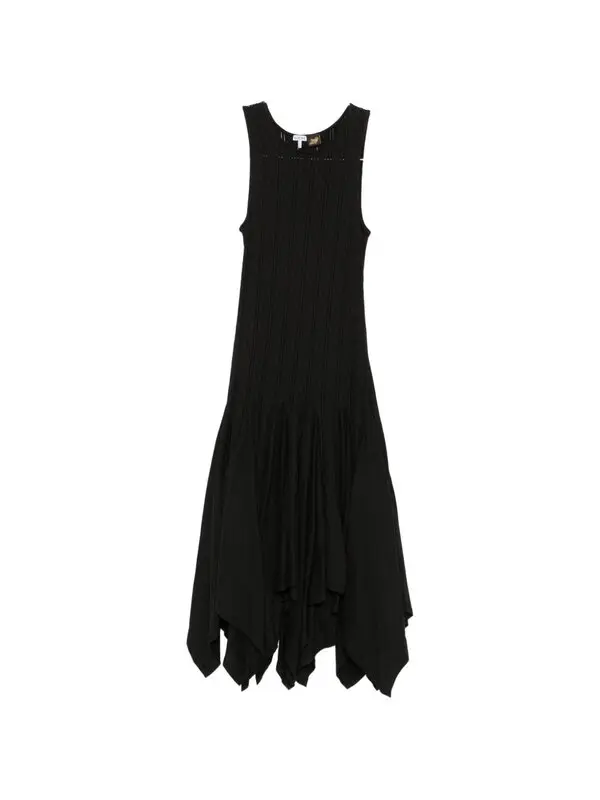 Loewe Cotton Long Dress - Multicolor