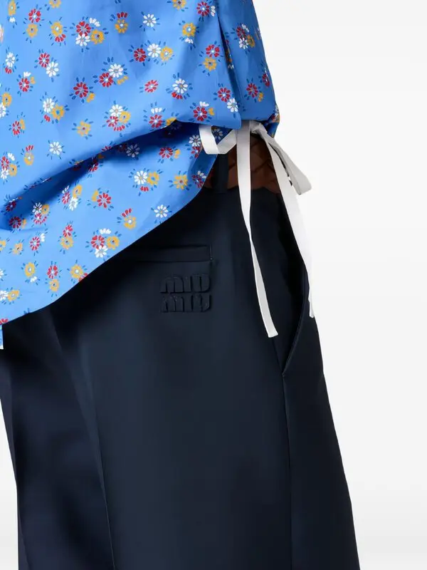 Miu Miu Wool Trousers