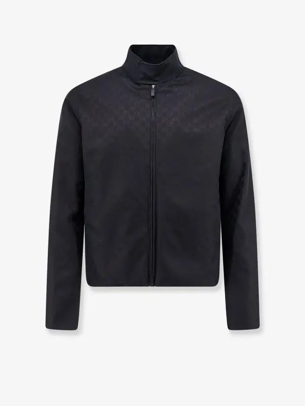 Gucci Gg Cotton Fabric Jacket