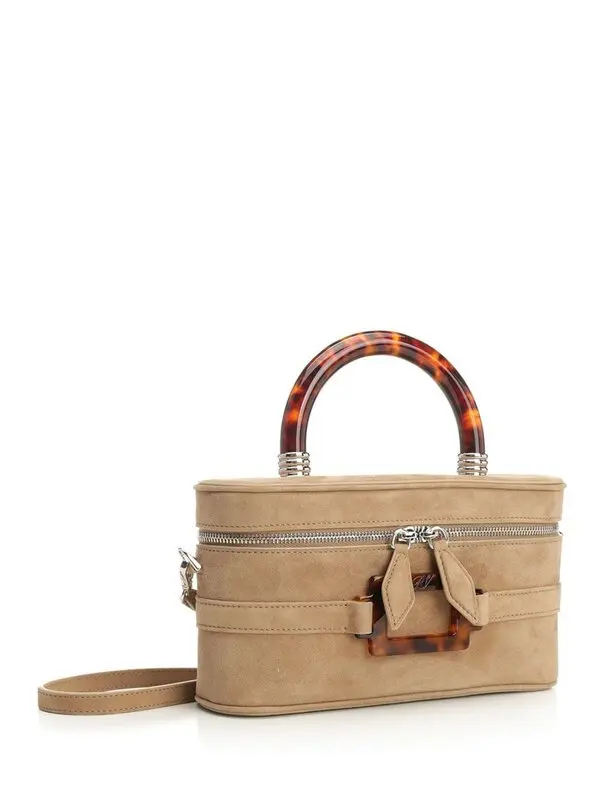 ROGER VIVIER Mini Vanity Belle Bag - Cream