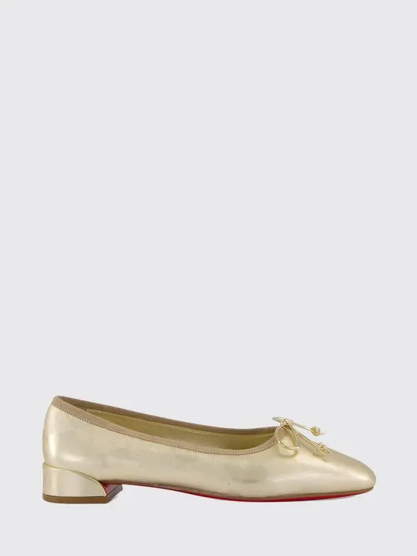 CHRISTIAN LOUBOUTIN Ballet Flat Platinum