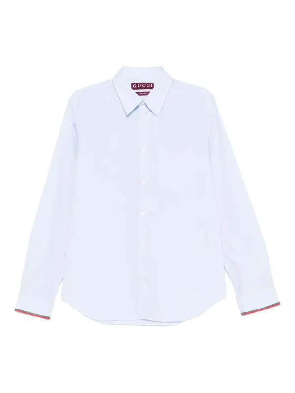 Gucci Striped Cotton Shirt - Multicolor