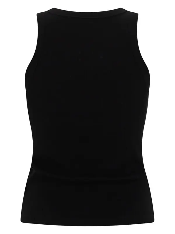 Palm Angels Logo Tank Top - Black