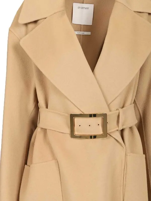 Sportmax Pure Wool Dressing Gown Coat