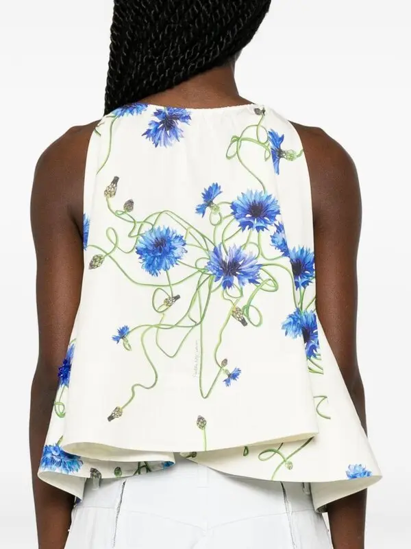Stella McCartney Embroidered Cotton Top