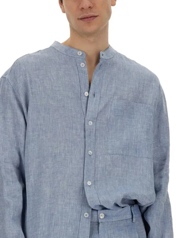 Dolce & Gabbana Shirt With Mandarin Collar