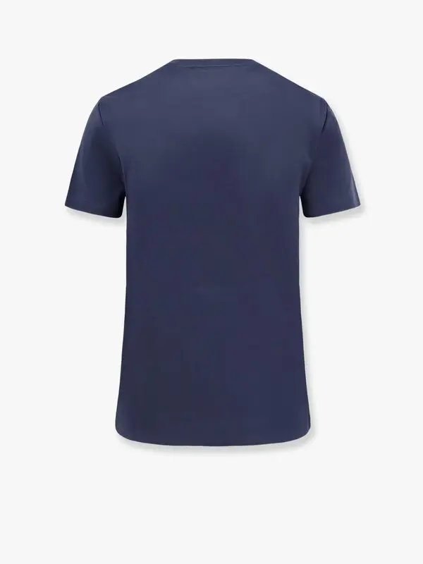 Max Mara Nerina Cotton T-shirt With Embroidery - Multicolor